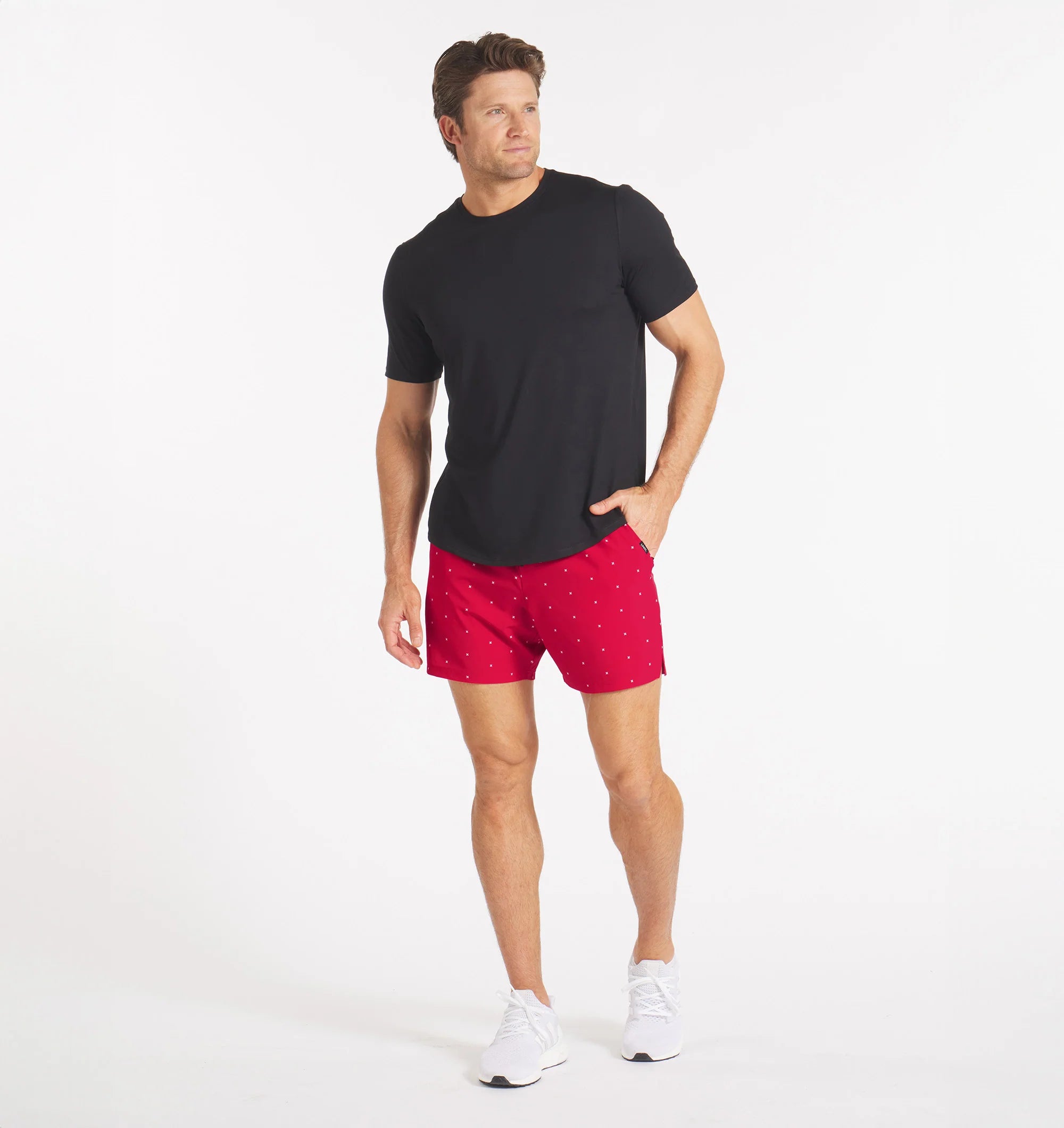 Men's UNRL Stride Short 5.5" | Sport Red X-Out – The Vault Clothing Co.