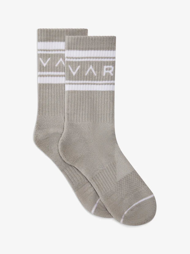 Astley Active Sock | Cement/Snow White | The Vault Clothing Co – The ...