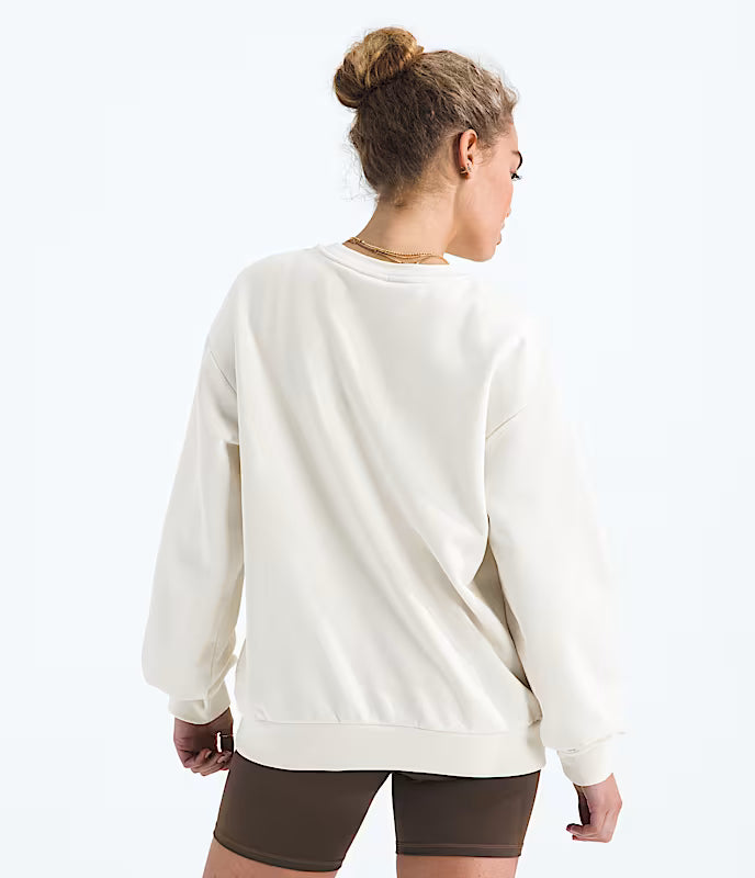 Evolution Simple Dome Oversized Crew | White Dune – The Vault Clothing Co.