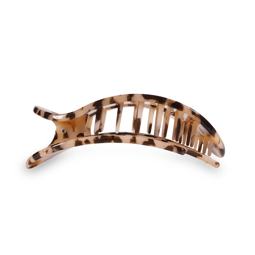 Flat Round Claw Clip | Blonde Tortoise – The Vault Clothing Co.