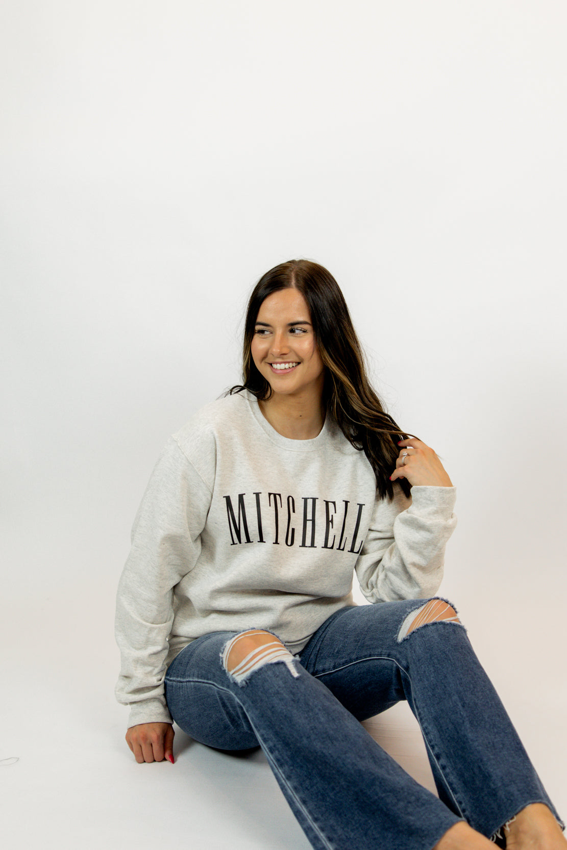 Mitchell Crew | Oatmeal – The Vault Clothing Co.