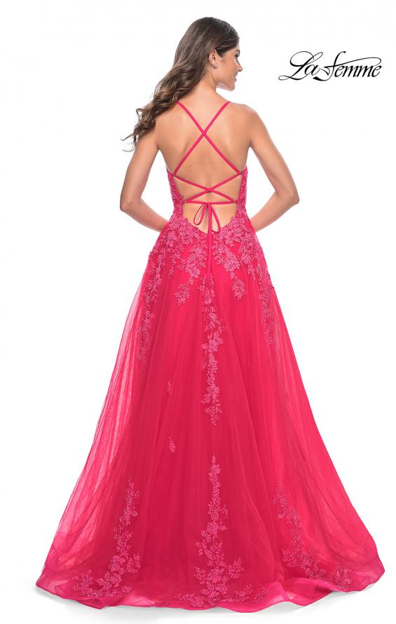 Prom Dress 32062 | Strawberry – The Vault Clothing Co.