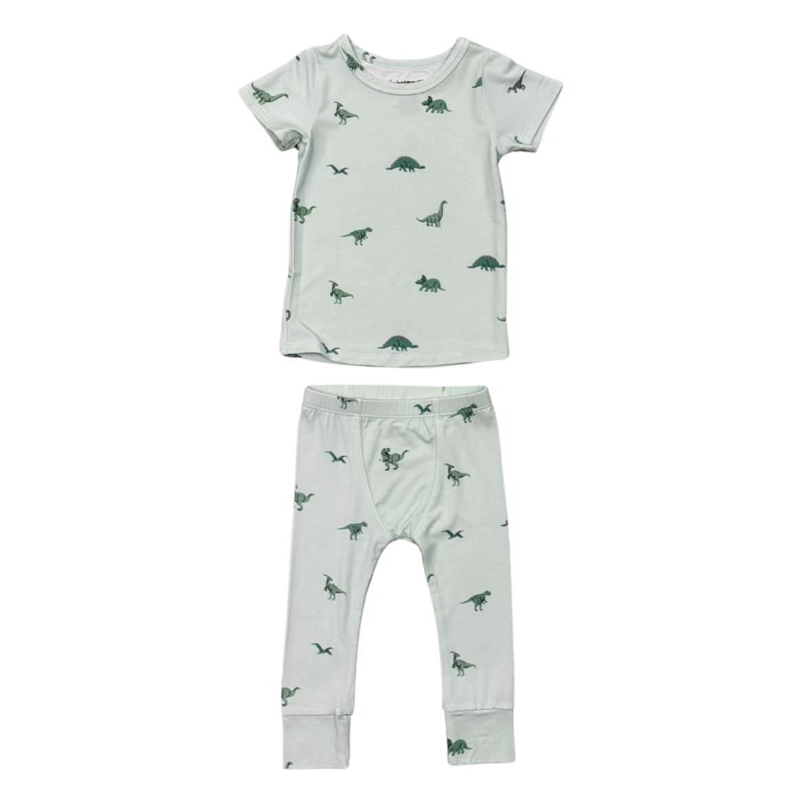 Babysprouts Short Sleeve Lounge Set | Dinosaur – The Vault Clothing Co.