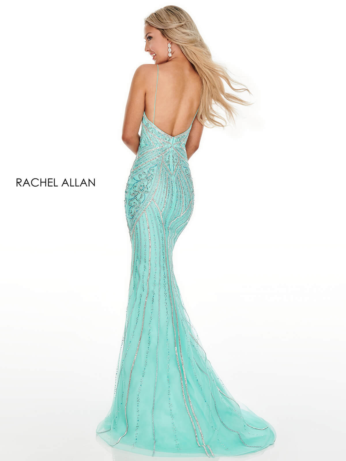 7084 Prom Dress Aqua – The Vault Clothing Co.